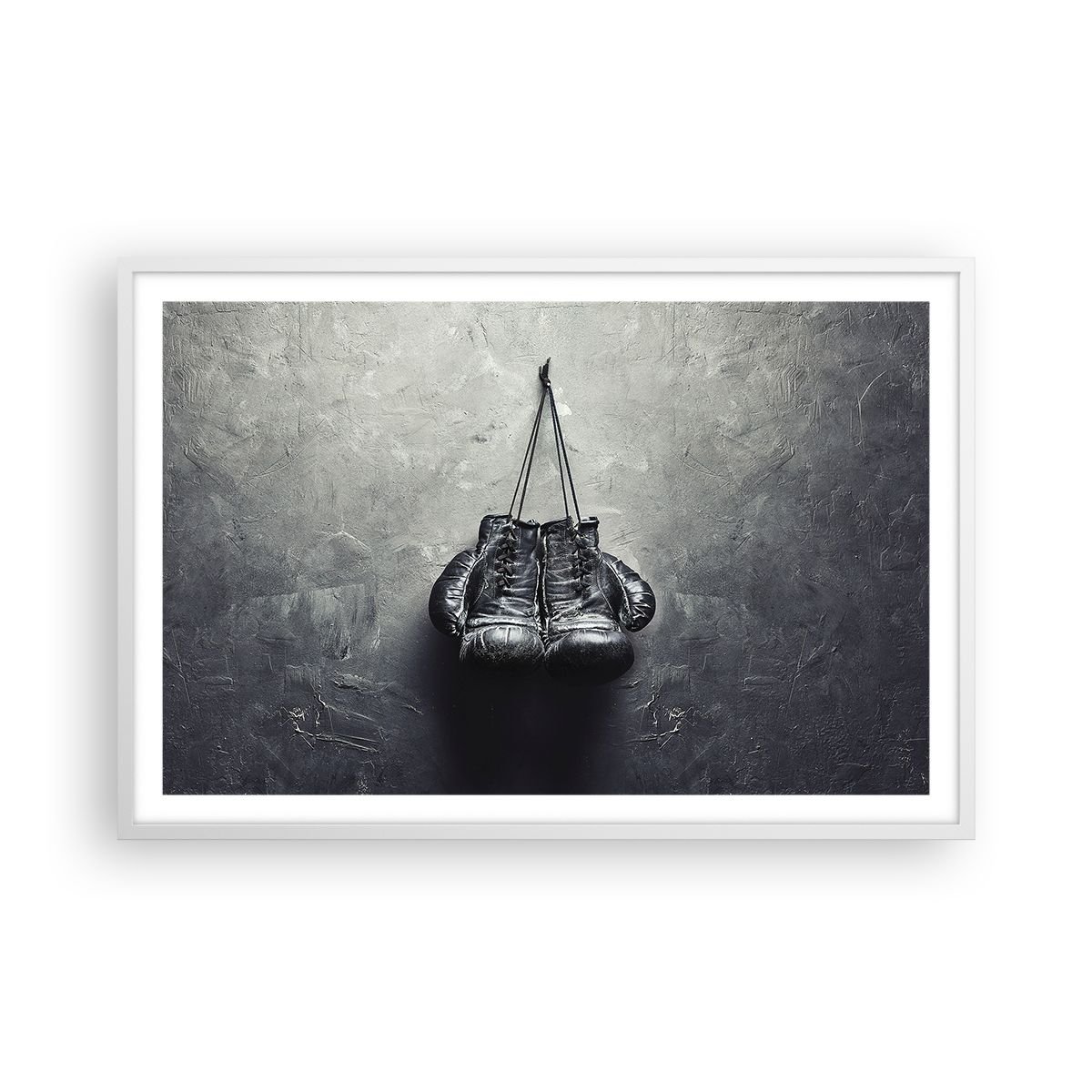 Obraz - Plakat - Czas walki i czas pokoju - 91x61cm - Boks Rękawice ...
