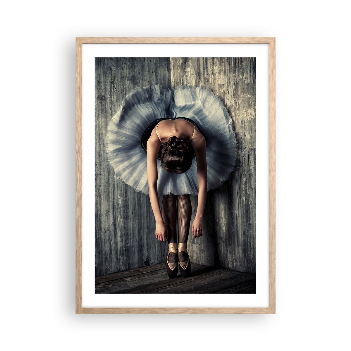 Obraz - Plakat - Gdy cichnie muzyka - 50x70cm - Baletnica Balet Taniec ...