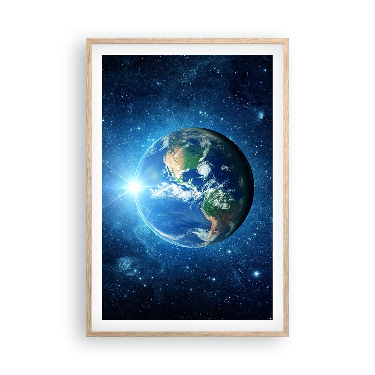 Obraz - Plakat - Jesteśmy w niebie - 61x91cm - Kosmos Planet Ziemia Kula Ziemska - Foto Plakaty ...
