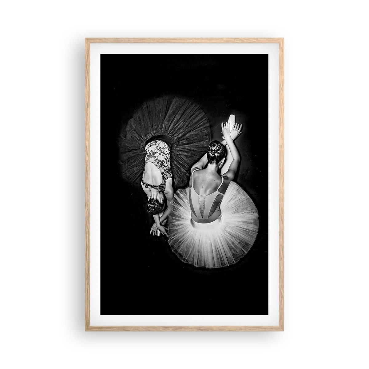 Obraz - Plakat - Jin i jang – idealna równowaga - 61x91cm - Baletnica ...