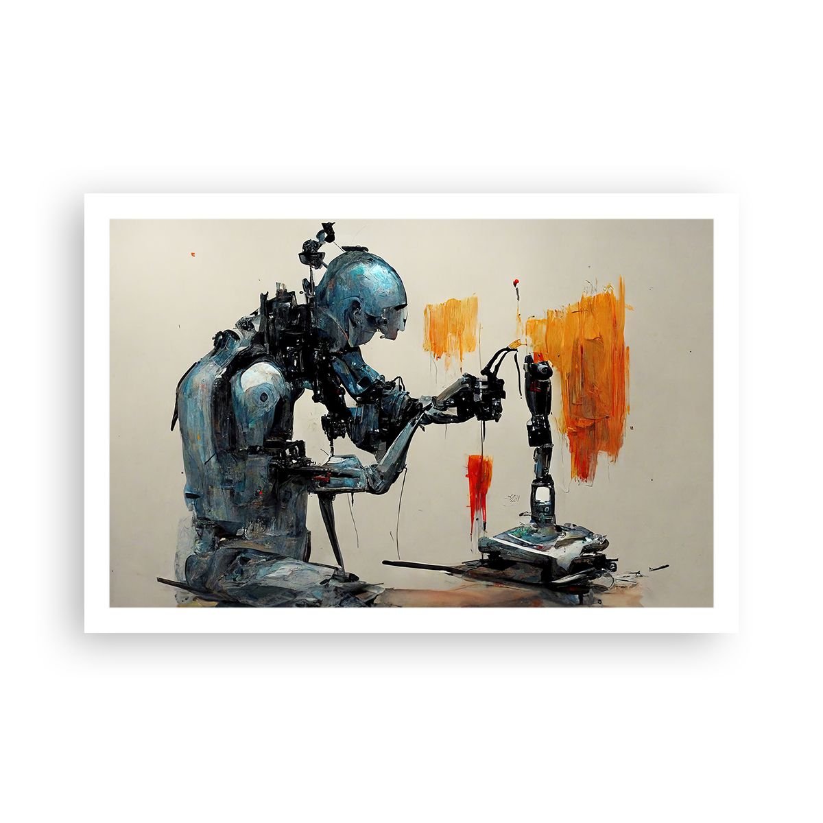 Obraz - Plakat - Już jutro… - 91x61cm - Artysta Sztuczna Inteligencja ...