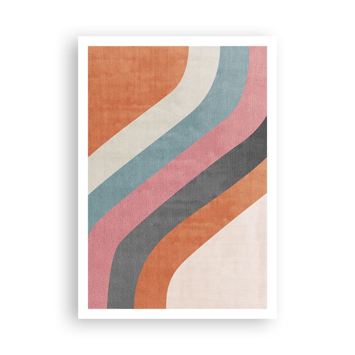 Obraz - Plakat - Kompozycja diagonalna – ruch - 70x100cm - Linie ...