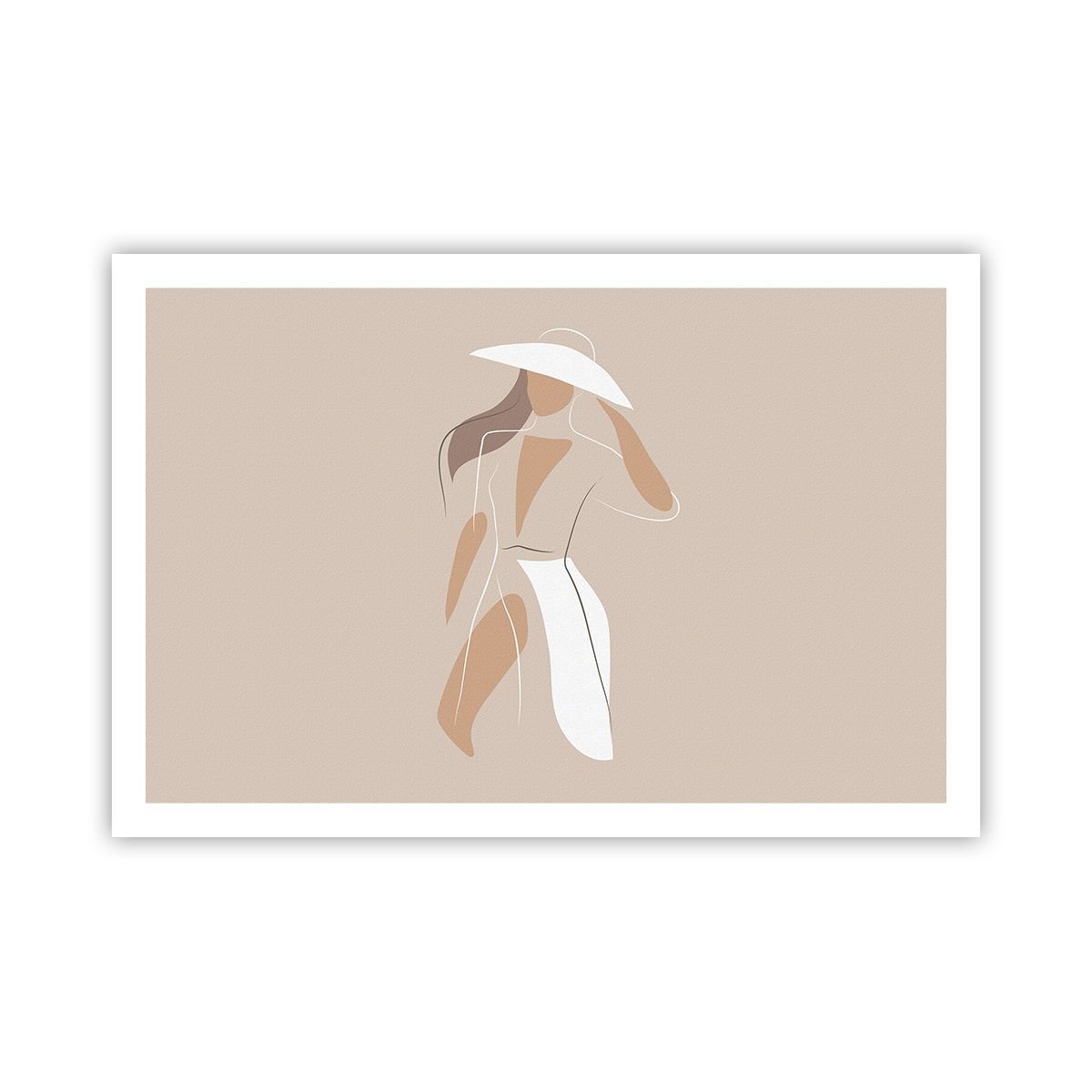 Obraz - Plakat - Moda to zabawa - 91x61cm - Kobieta Grafika Moda - Foto Plakaty na ścianę bez ...