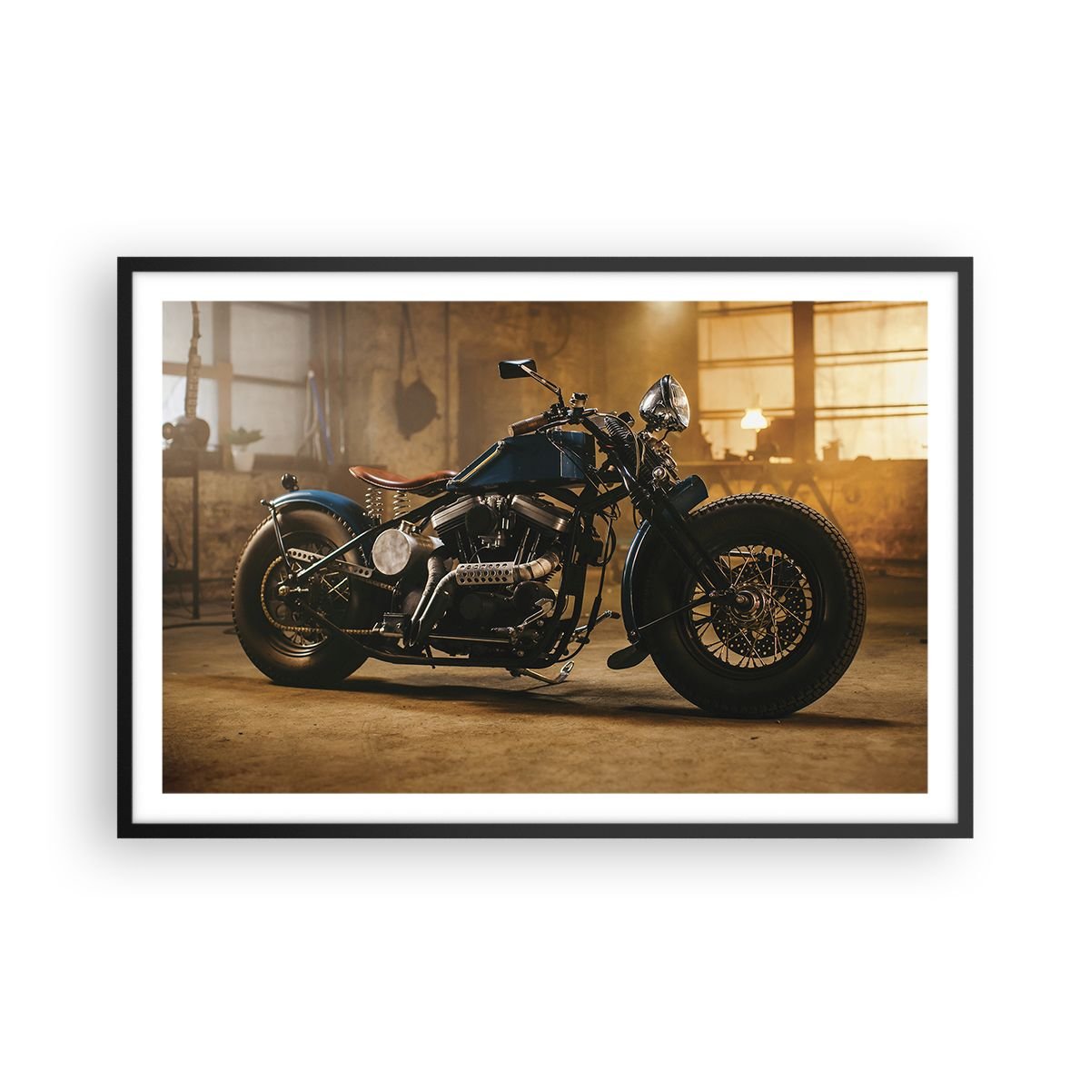 Obraz - Plakat - Mogę wszystko - 91x61cm - Motocykl Vintage Motoryzacja ... Obraz - Plakat - Mogę wszystko - 91x61cm - Motocykl Vintage Motoryzacja ...