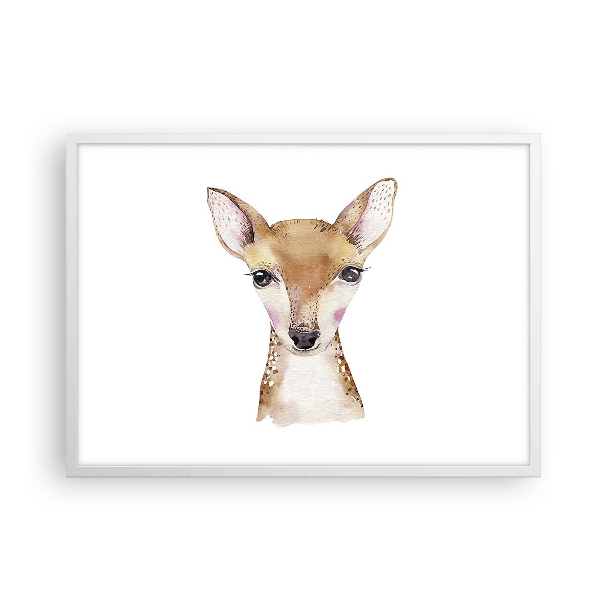 Obraz - Plakat - Natura niewinności - 70x50cm - Zwierzęta Grafika Sarna ... Obraz - Plakat - Natura niewinności - 70x50cm - Zwierzęta Grafika Sarna ...