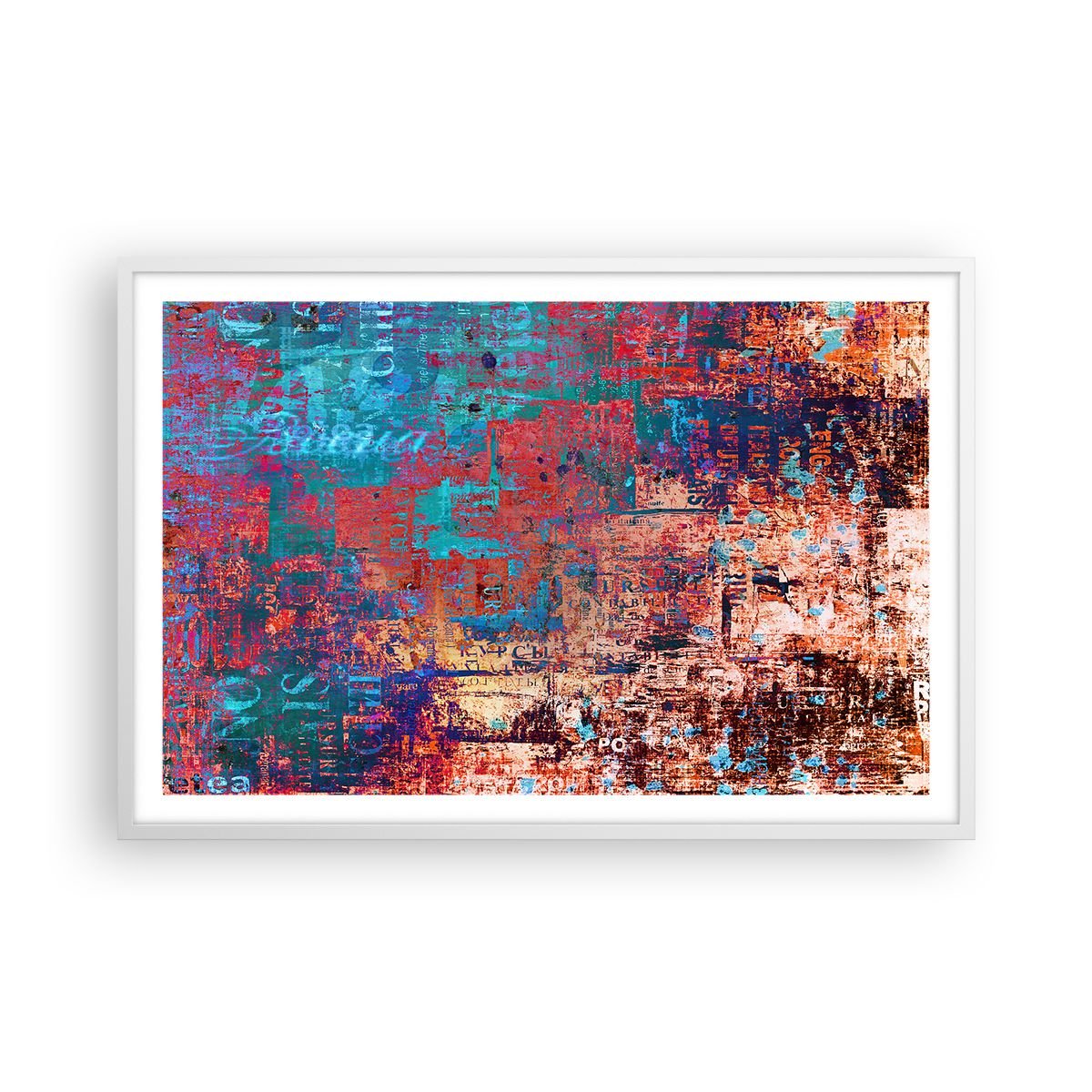 Obraz - Plakat - Pamięć i niepamięć - 91x61cm - Abstrakcja Sztuka Sztuka Nowoczesna - Foto ...