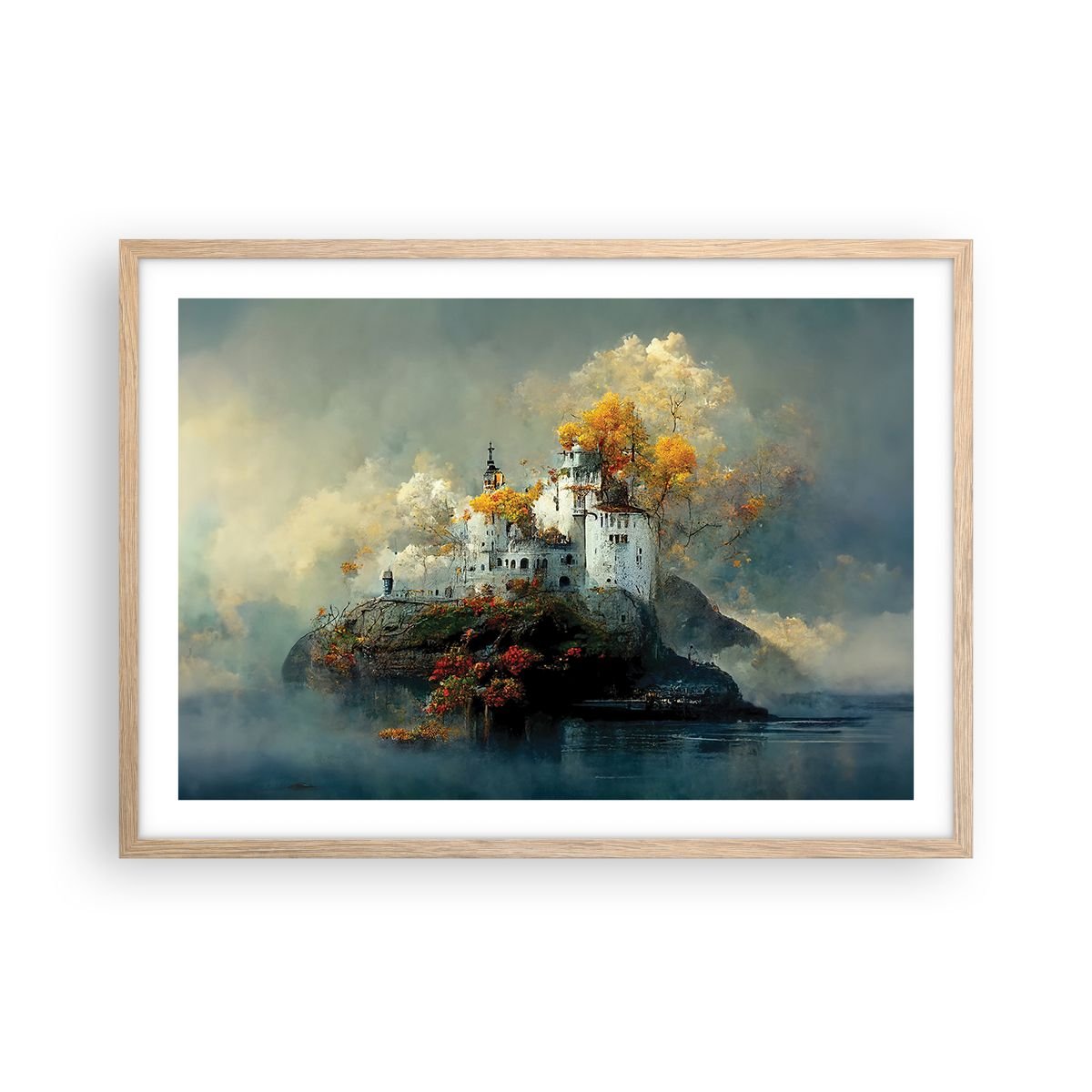 Obraz - Plakat - Początek romantycznej opowieści - 70x50cm - Wyspa ...