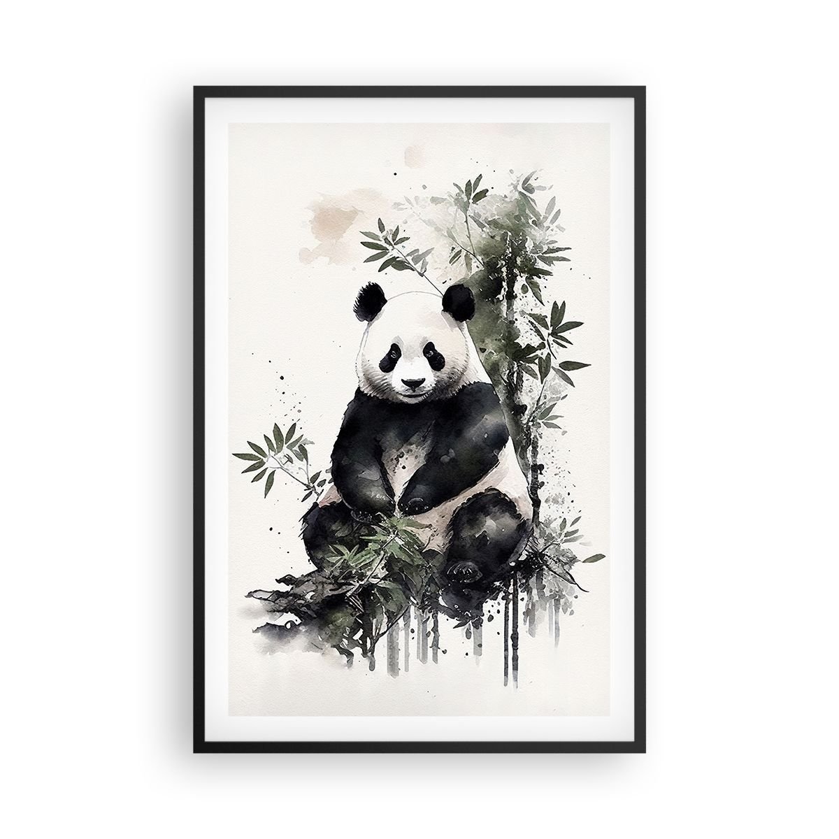 Obraz - Plakat - Pozdrowienia z Chin - 61x91cm - Panda Bambus Azja - Foto Plakaty na ścianę w ...