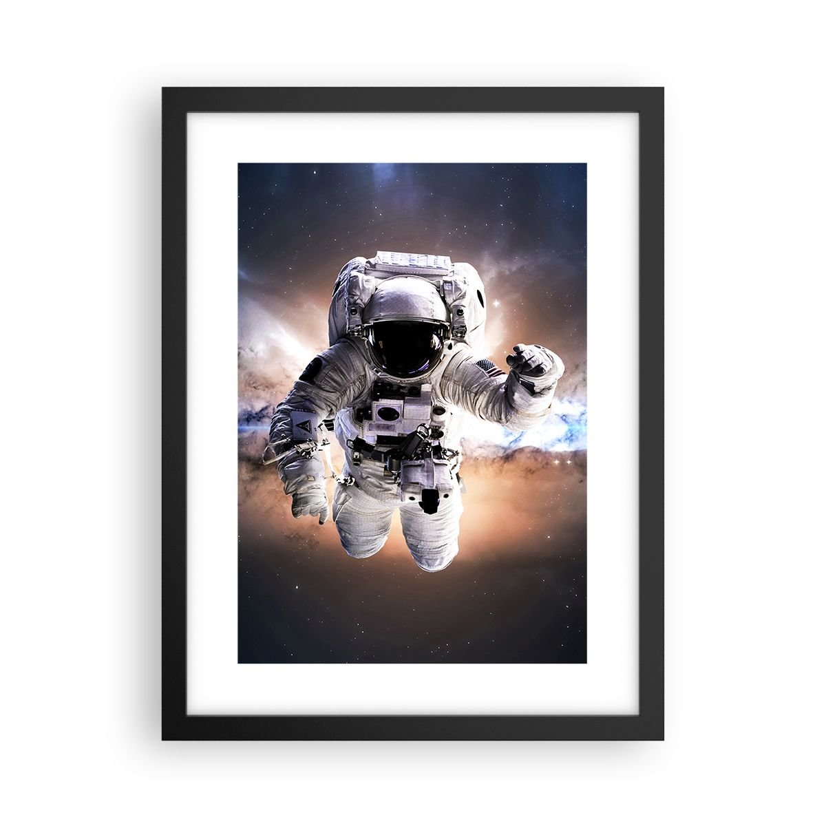 Obraz - Plakat - Pozdrowienia z kosmosu - 30x40cm - Astronauta Kosmos Kosmonauta - Foto Plakaty ...