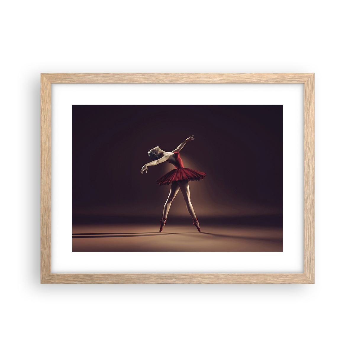 Obraz - Plakat - Prima ballerina - 40x30cm - Baletnica Taniec Balet ...