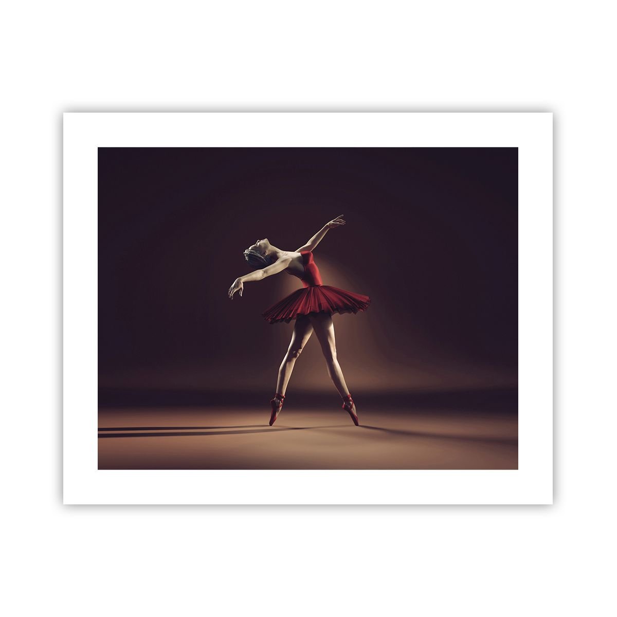 Obraz - Plakat - Prima ballerina - 50x40cm - Baletnica Taniec Balet ...