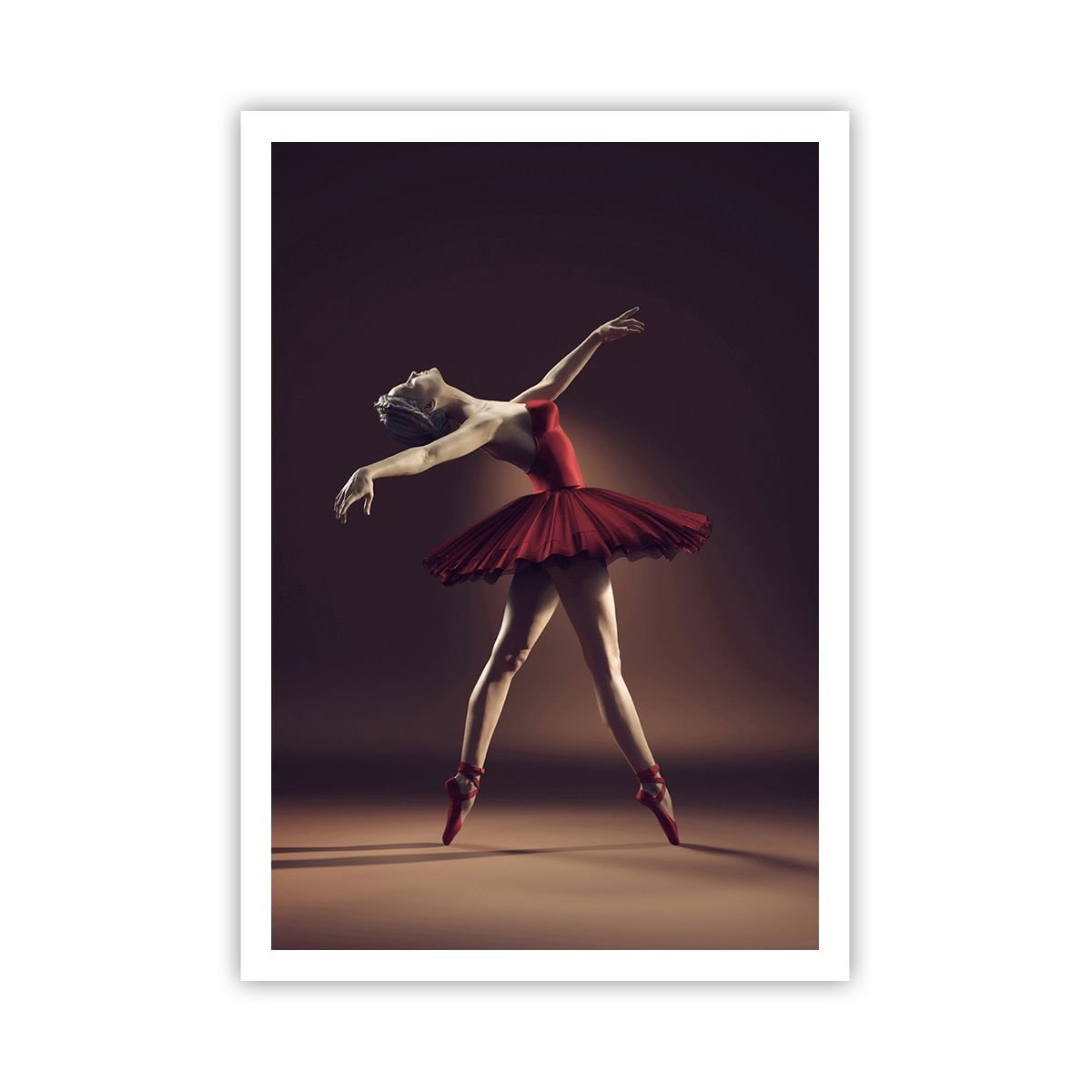 Obraz - Plakat - Prima ballerina - 70x100cm - Baletnica Taniec Balet ...