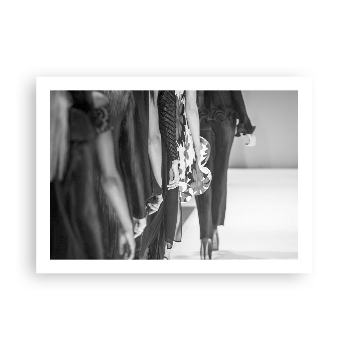 Obraz - Plakat - Stylowa parada - 70x50cm - Moda Wybieg Modelki ...