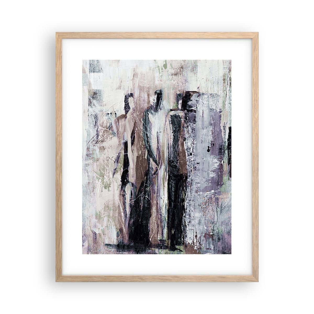 Obraz - Plakat - Tajemnicza trójka - 40x50cm - Sztuka Ludzie Malarstwo ...