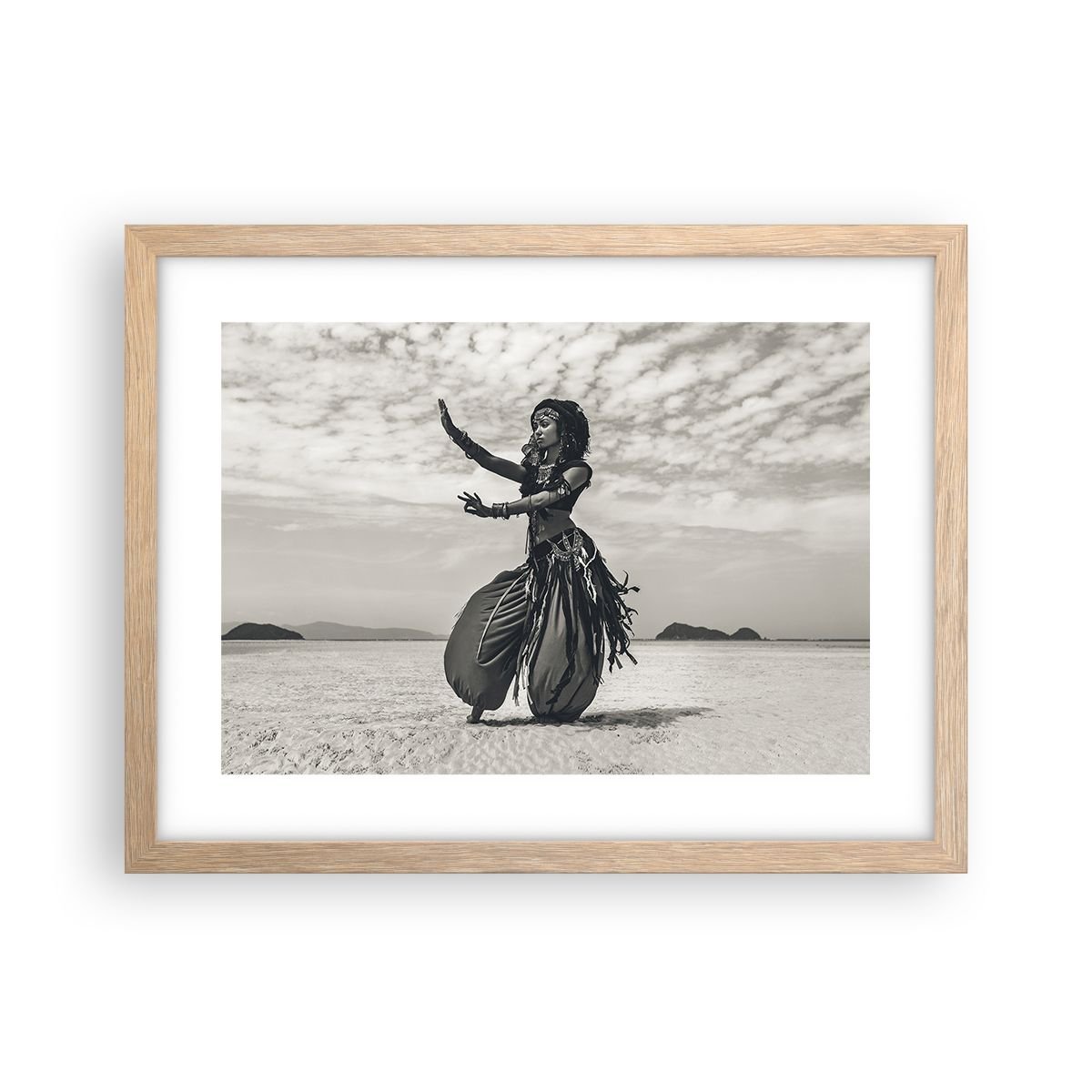 Obraz - Plakat - Taniec południowych wysp - 40x30cm - Tancerka Indie ...