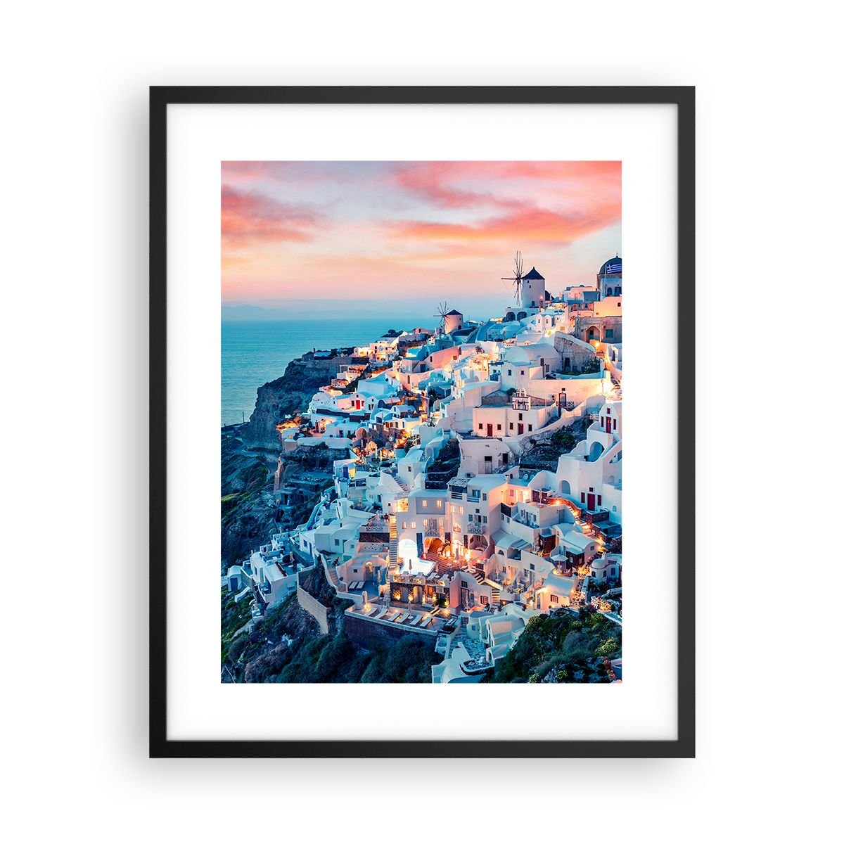 Obraz - Plakat - Twoje wielkie greckie wakacje - 40x50cm - Krajobraz ...