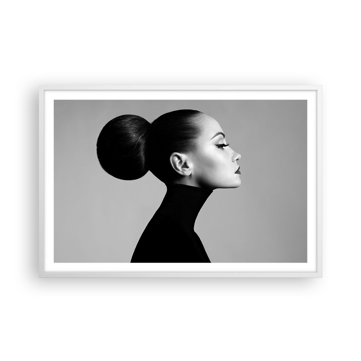 Obraz - Plakat - Współczesna Nefretete - 91x61cm - Kobieta Fryzura Modelka - Foto Plakaty na ...