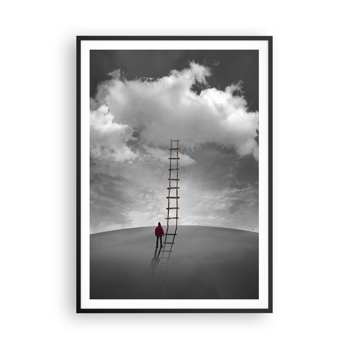 Obraz - Plakat - Wszystko możliwe - 70x100cm - Abstrakcja Drabina Do Nieba Niebo - Foto Plakaty ...