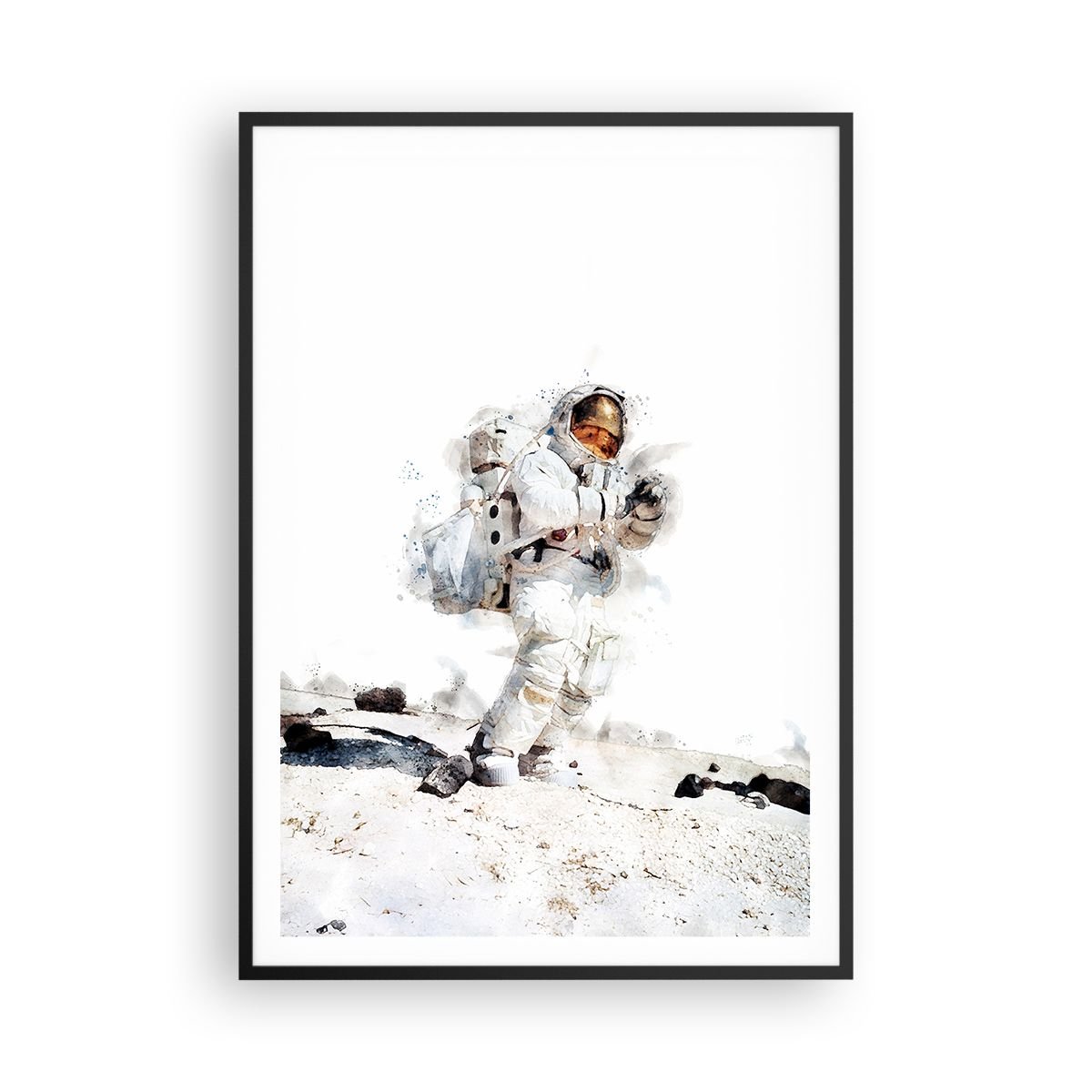 Obraz - Plakat - Wysłannik Ziemi - 70x100cm - Astronauta Kosmos Nasa - Foto Plakaty w ramie ...