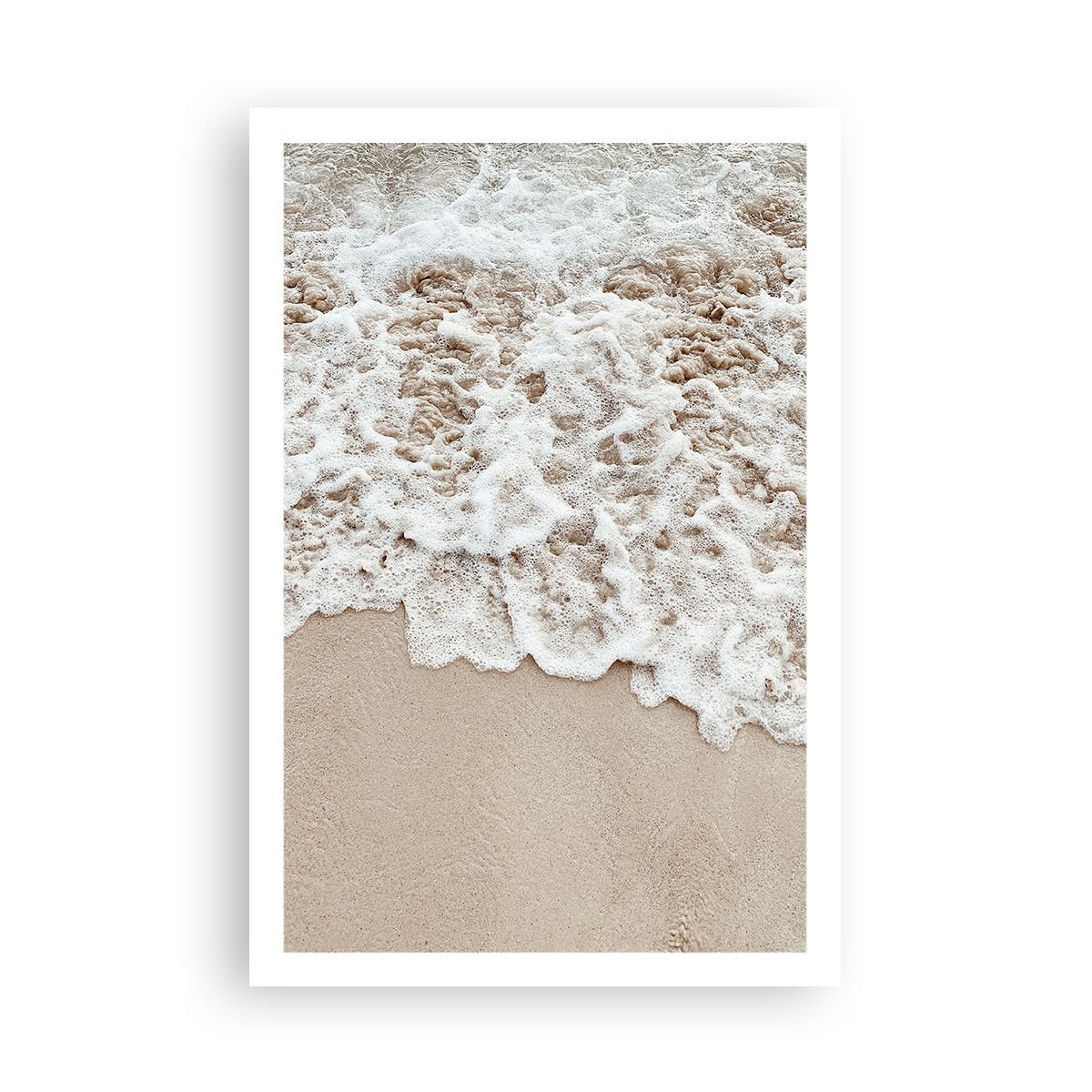 Obraz - Plakat - Zaraz wracam - 61x91cm - Plaża Brzeg Morza Woda - Foto ...