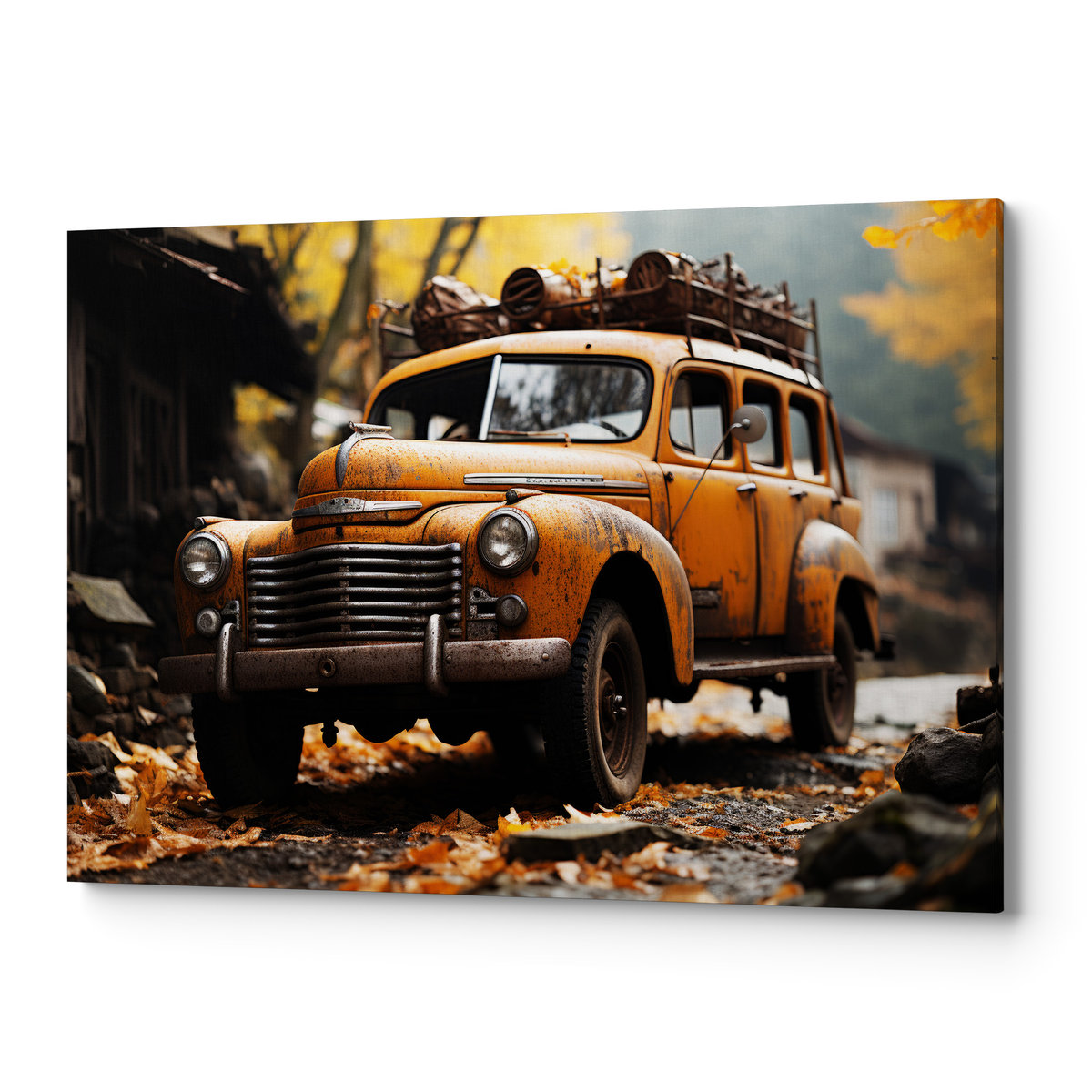 Obraz płótno na ścianę do salonu sypialni SAMOCHÓD RUDY CARS00069 30x40 ...