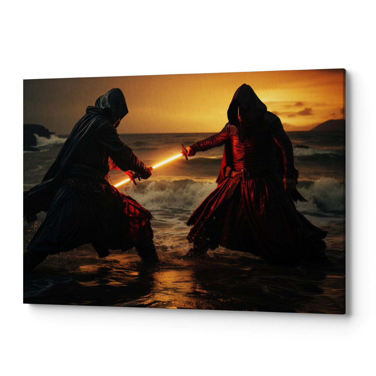 Obraz płótno ściana salon sypialnia Kylo Rem Star Wars bitwa TV00037 ...