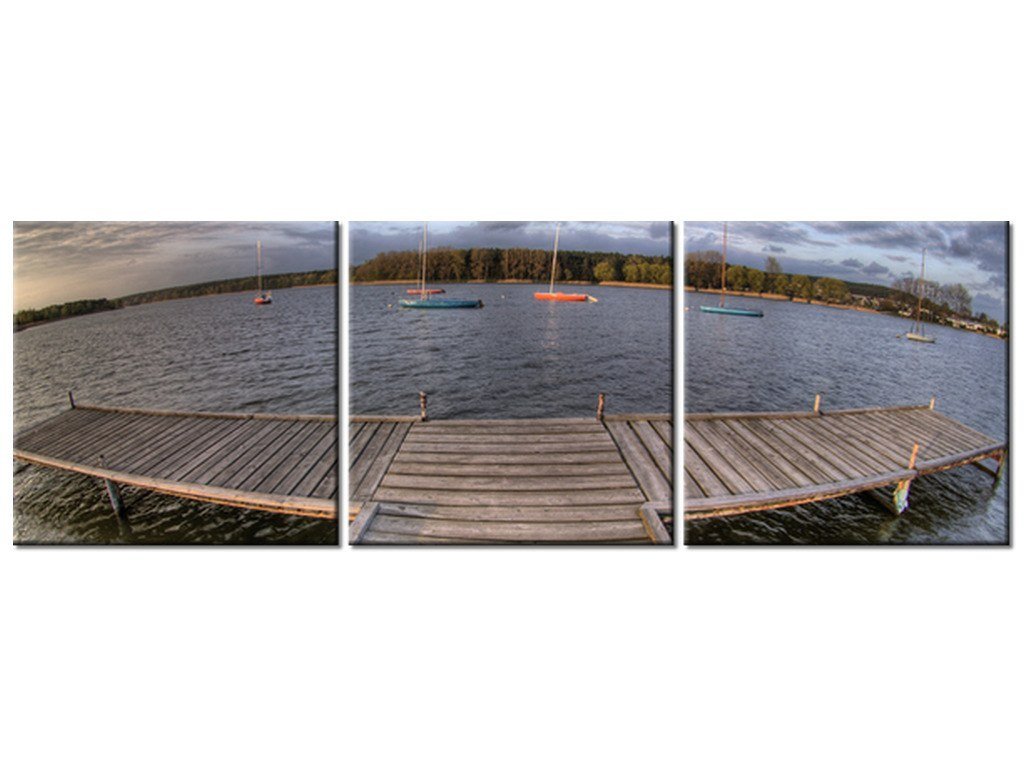 Obraz, Pomost w Dymaczewie, 3 elementy, 90x30 cm - Oobrazy | Sklep ...
