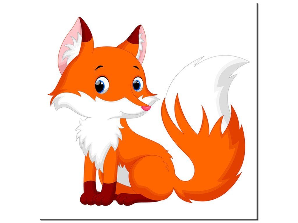 Obraz, Rudy lisek, 30x30 cm - Oobrazy | Sklep EMPIK.COM