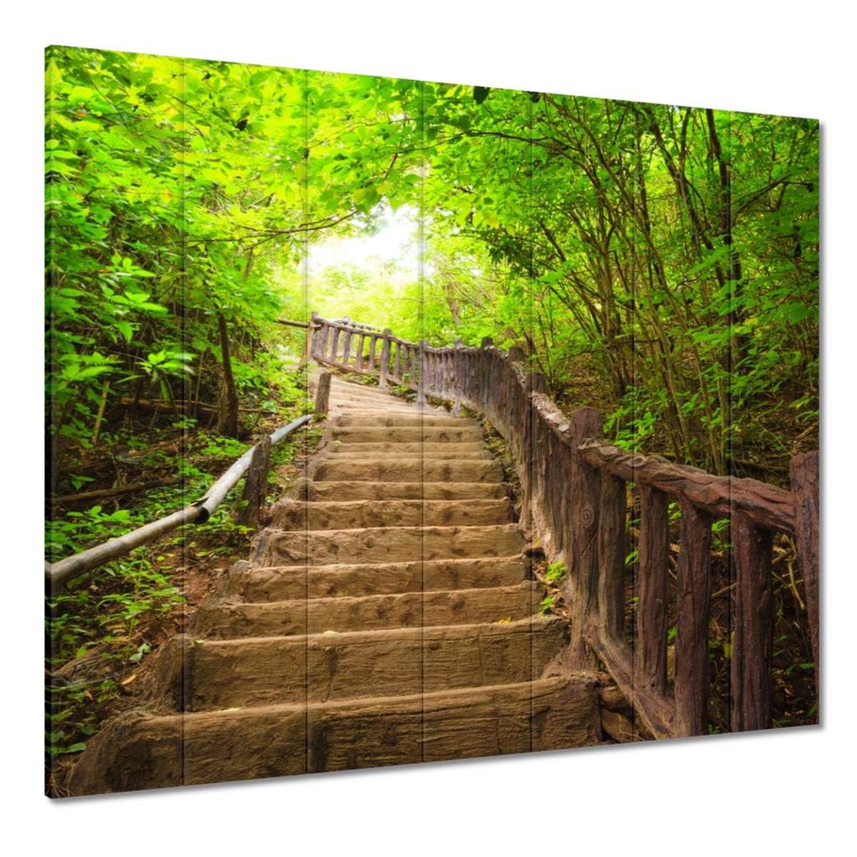 Obraz Schody do lasu, 210x195cm - ZeSmakiem | Sklep EMPIK.COM