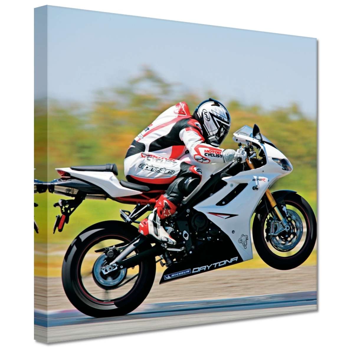 Obraz Ścigacz motocykl Motor, 20x20cm - ZeSmakiem | Sklep EMPIK.COM