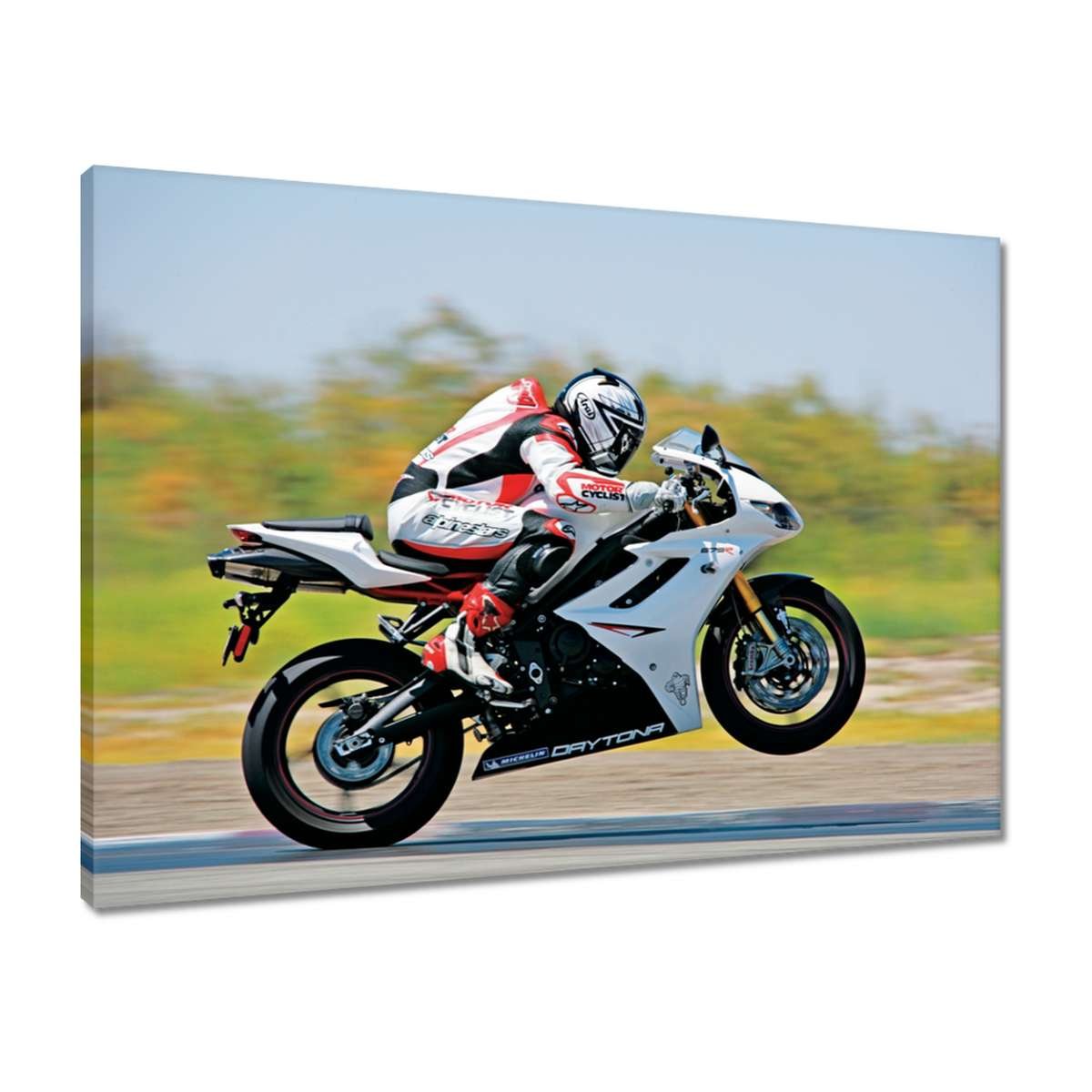 Obraz Ścigacz motocykl Motor, 70x50cm - ZeSmakiem | Sklep EMPIK.COM
