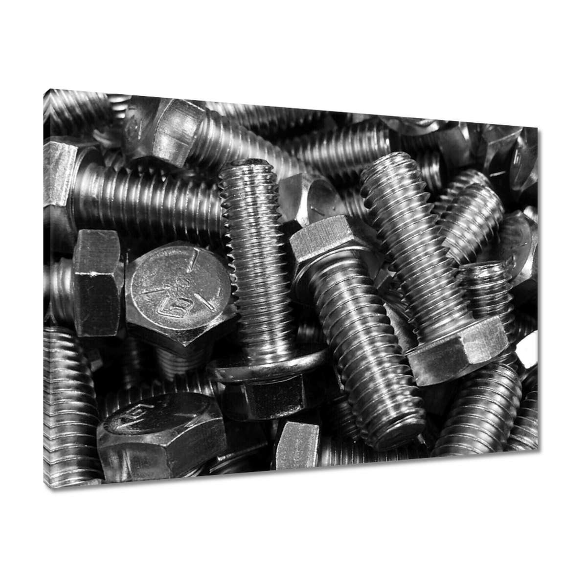 Obraz Śrubki Śruby Metal, 70x50cm - ZeSmakiem | Sklep EMPIK.COM