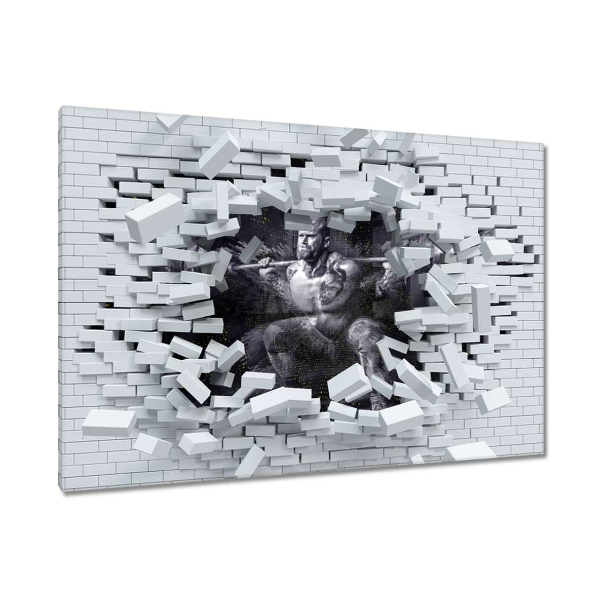 Obraz Strongman Siłownia Siłka, 120x80cm - ZeSmakiem | Sklep EMPIK.COM