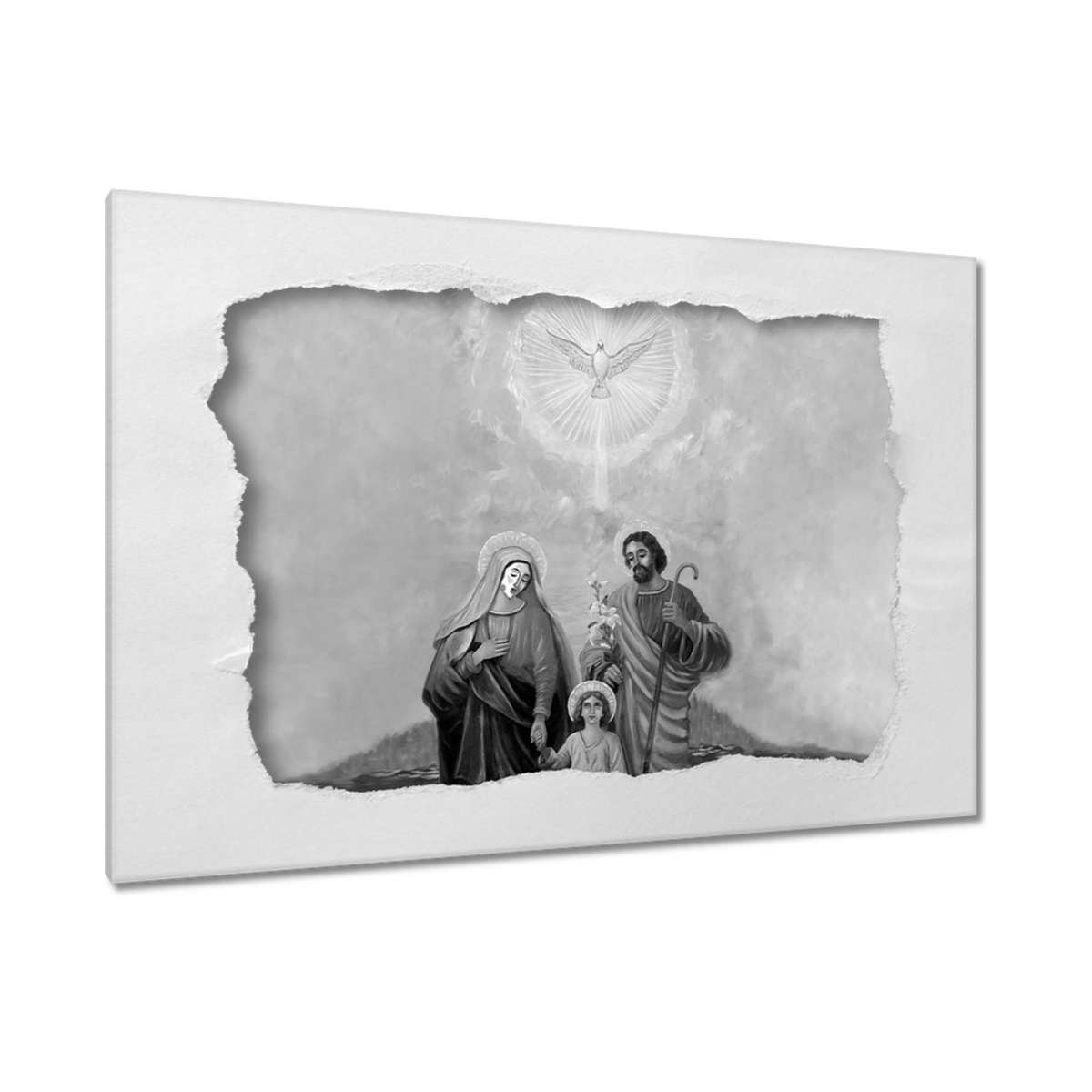 Obraz Święta Rodzina Jezusek, 120x80cm - ZeSmakiem | Sklep EMPIK.COM