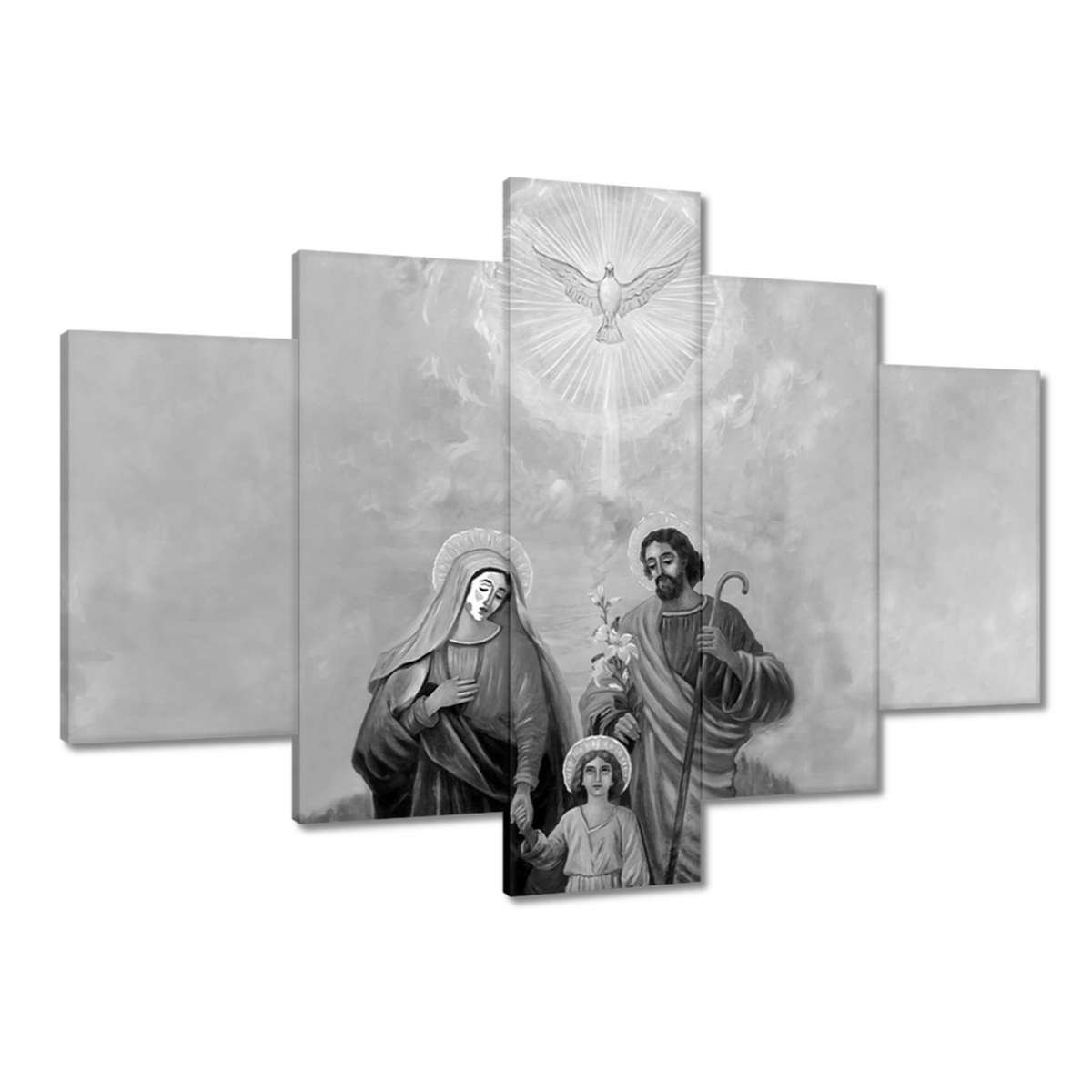 Obraz Święta Rodzina Jezusek, 150x105cm - ZeSmakiem | Sklep EMPIK.COM