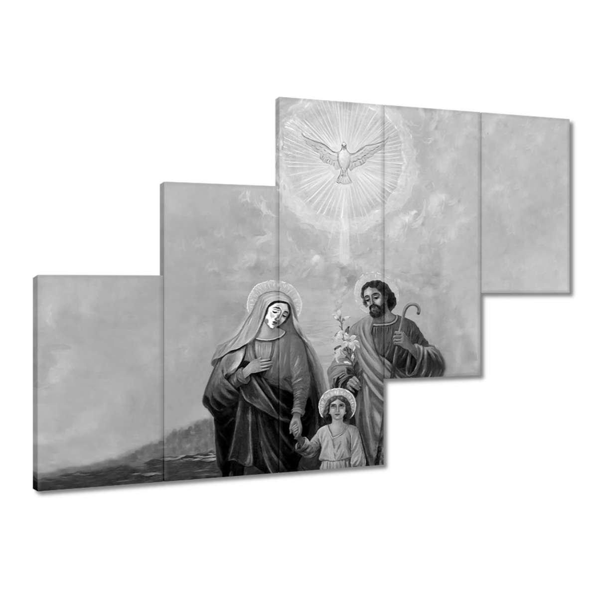 Obraz Święta Rodzina Jezusek, 150x105cm - ZeSmakiem | Sklep EMPIK.COM
