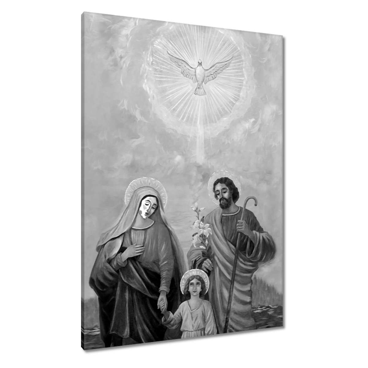 Obraz Święta Rodzina Jezusek, 70x100cm - ZeSmakiem | Sklep EMPIK.COM