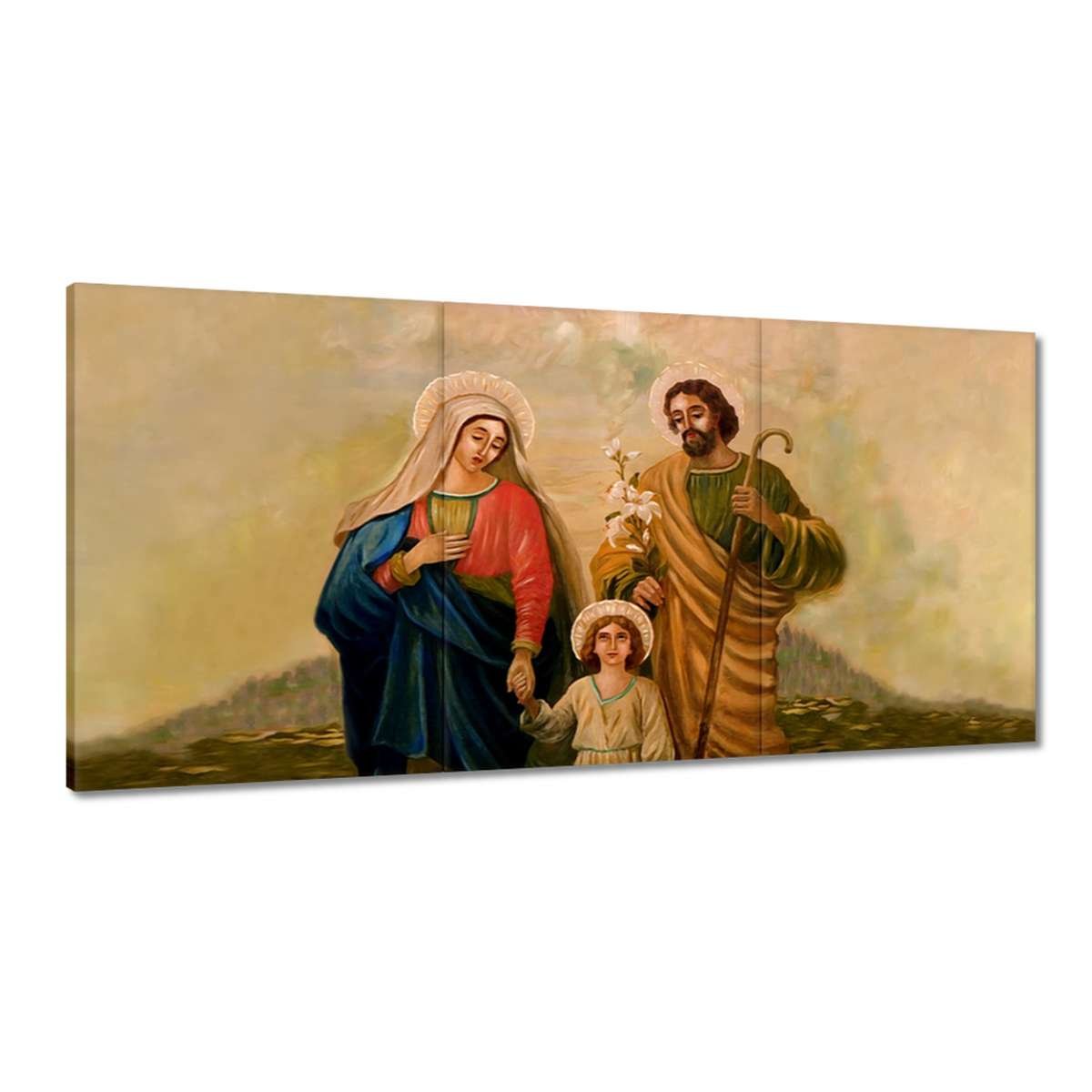 Obraz Święta Rodzina Józef Maria, 120x60cm - ZeSmakiem | Sklep EMPIK.COM