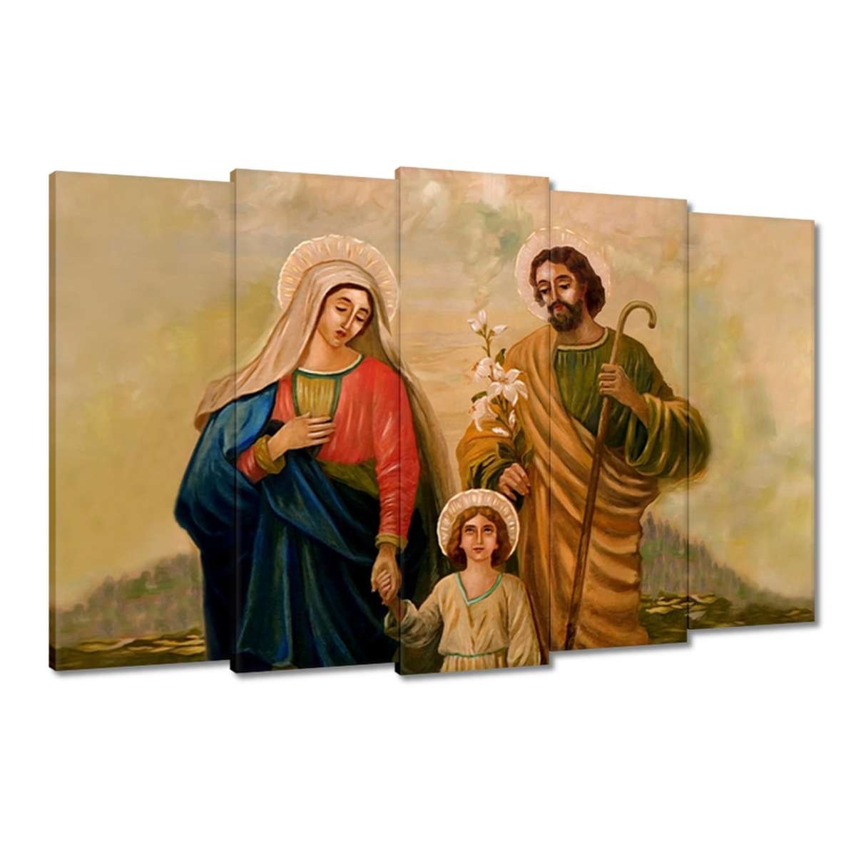 Obraz Święta Rodzina Józef Maria, 150x95cm - ZeSmakiem | Sklep EMPIK.COM