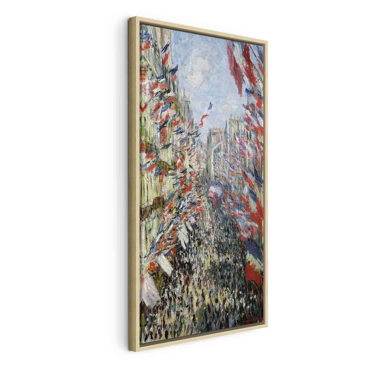 Obraz - The Rue Montorgueil Paris Celebration of June (Claude Monet ...