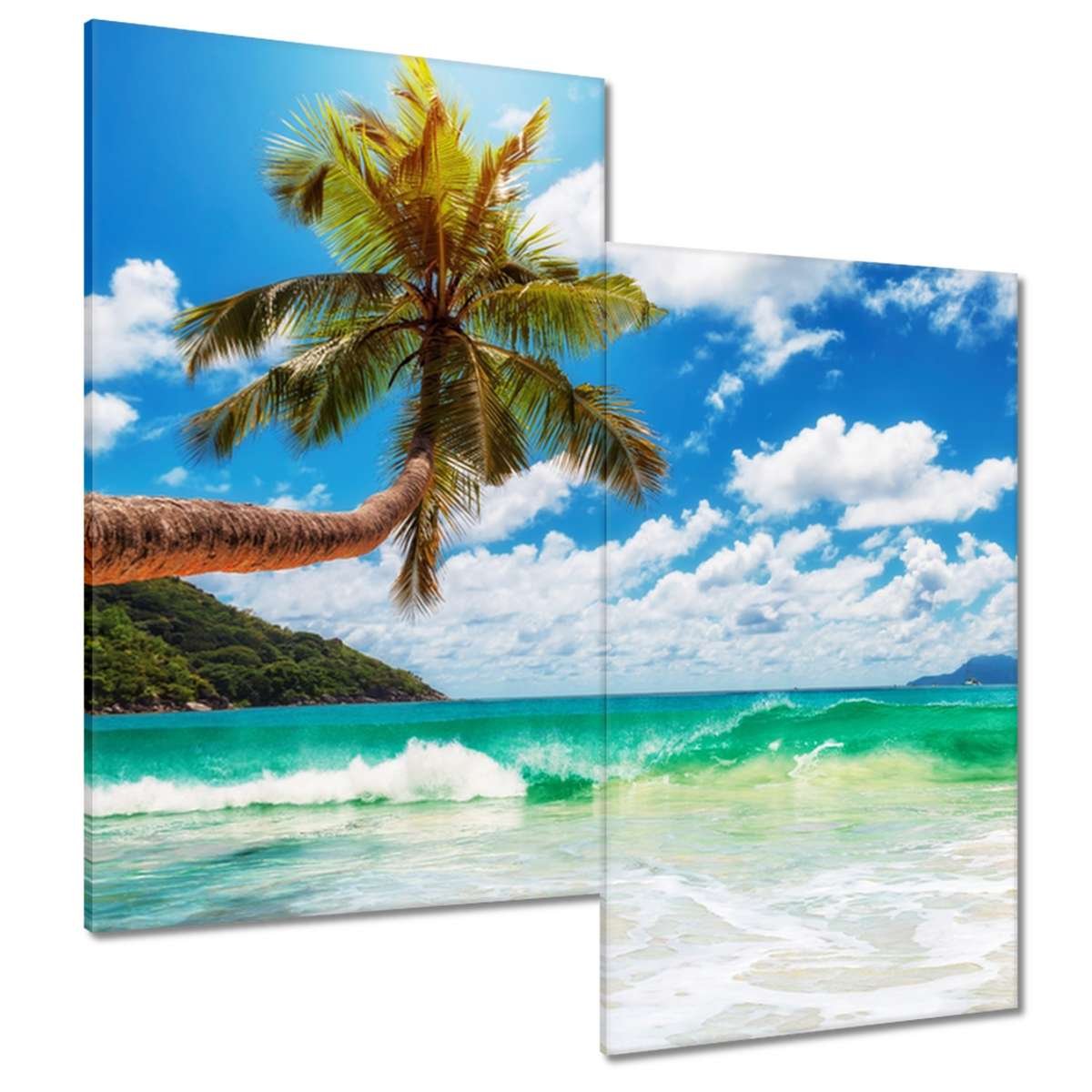 Obraz Tropiki Pejzaż Palmy, 60x60cm - ZeSmakiem | Sklep EMPIK.COM