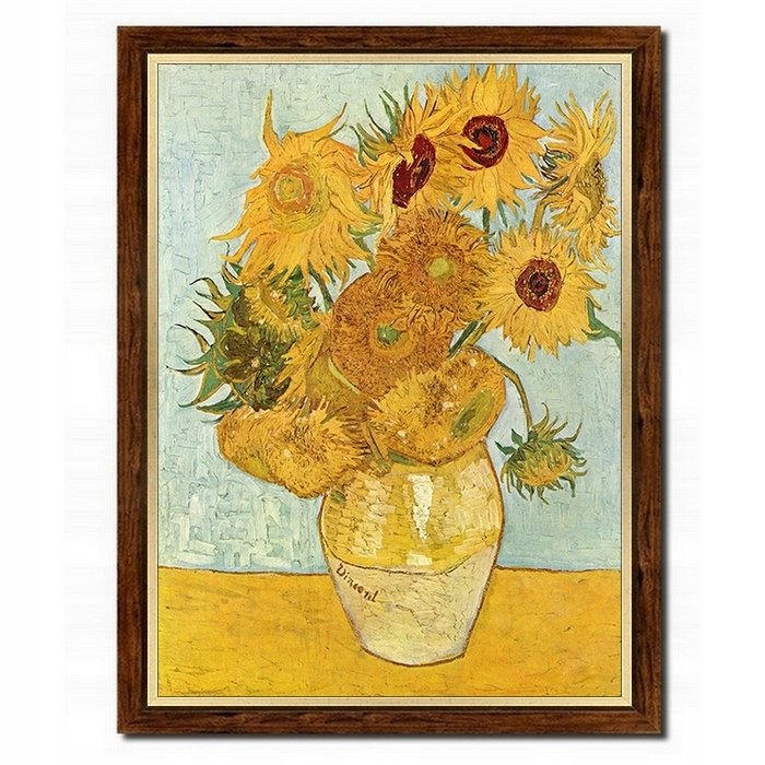 obraz Vincent van Gogh SŁONECZNIKI reprodukcja - Inna marka | Sklep ...