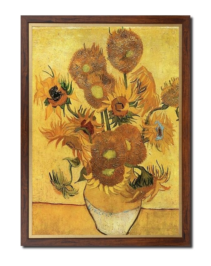 obraz Vincent van Gogh SŁONECZNIKI reprodukcja - Inna marka | Sklep ...