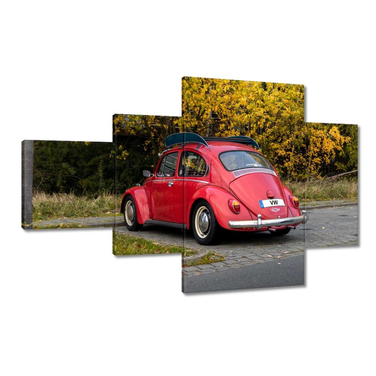 Obraz Volkswagen Garbus, 130x80cm - ZeSmakiem | Sklep EMPIK.COM