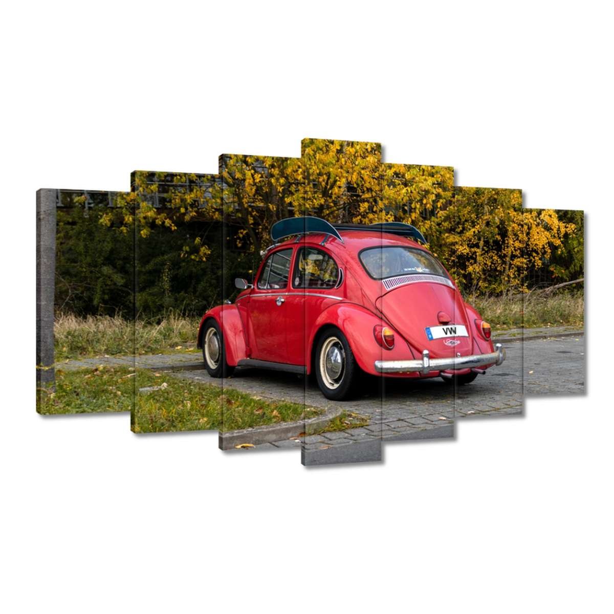 Obraz Volkswagen Garbus, 140x80cm - ZeSmakiem | Sklep EMPIK.COM