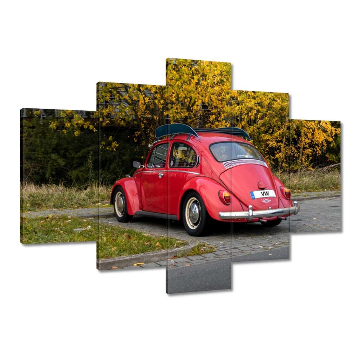 Obraz Volkswagen Garbus, 150x105cm - ZeSmakiem | Sklep EMPIK.COM