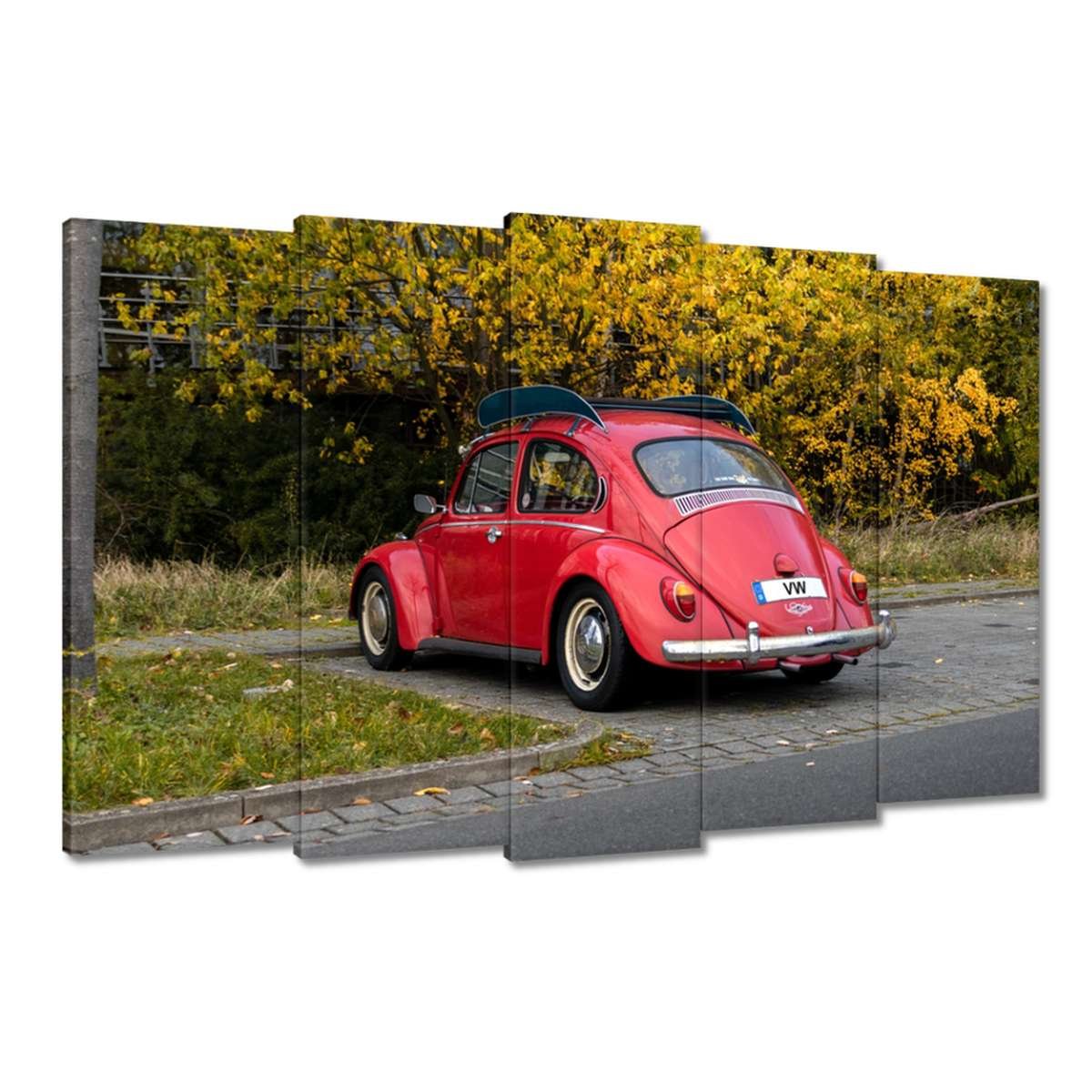 Obraz Volkswagen Garbus, 150x95cm - ZeSmakiem | Sklep EMPIK.COM