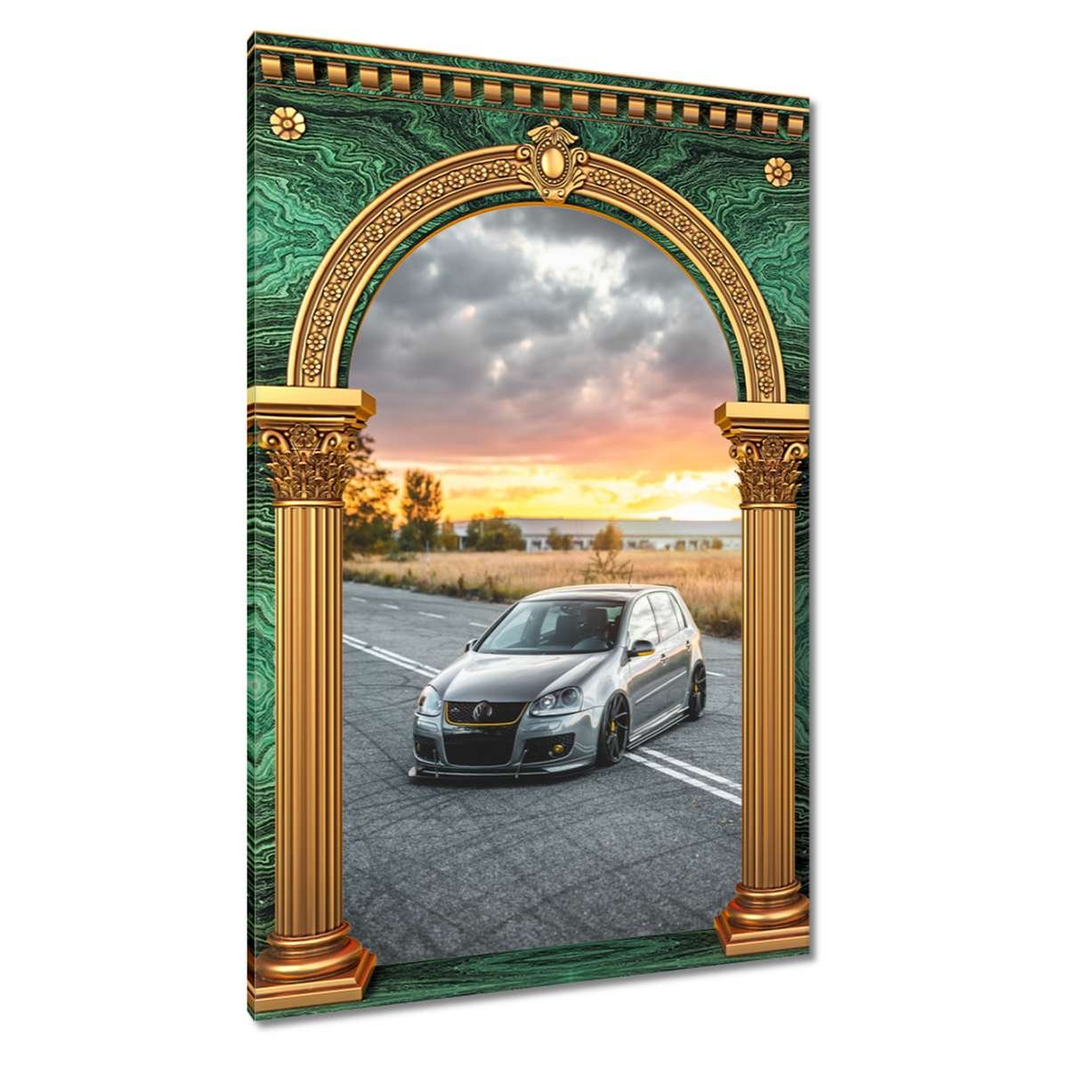 Obraz Volkswagen Samochód Auto, 40x60cm - ZeSmakiem | Sklep EMPIK.COM