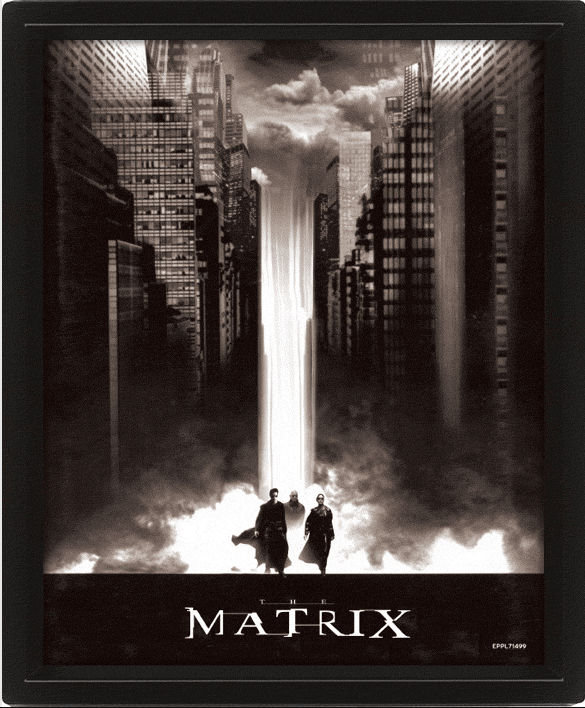 obraz w ramie 3D THE MATRIX - LIGHTFALL - Pyramid | Sklep EMPIK.COM