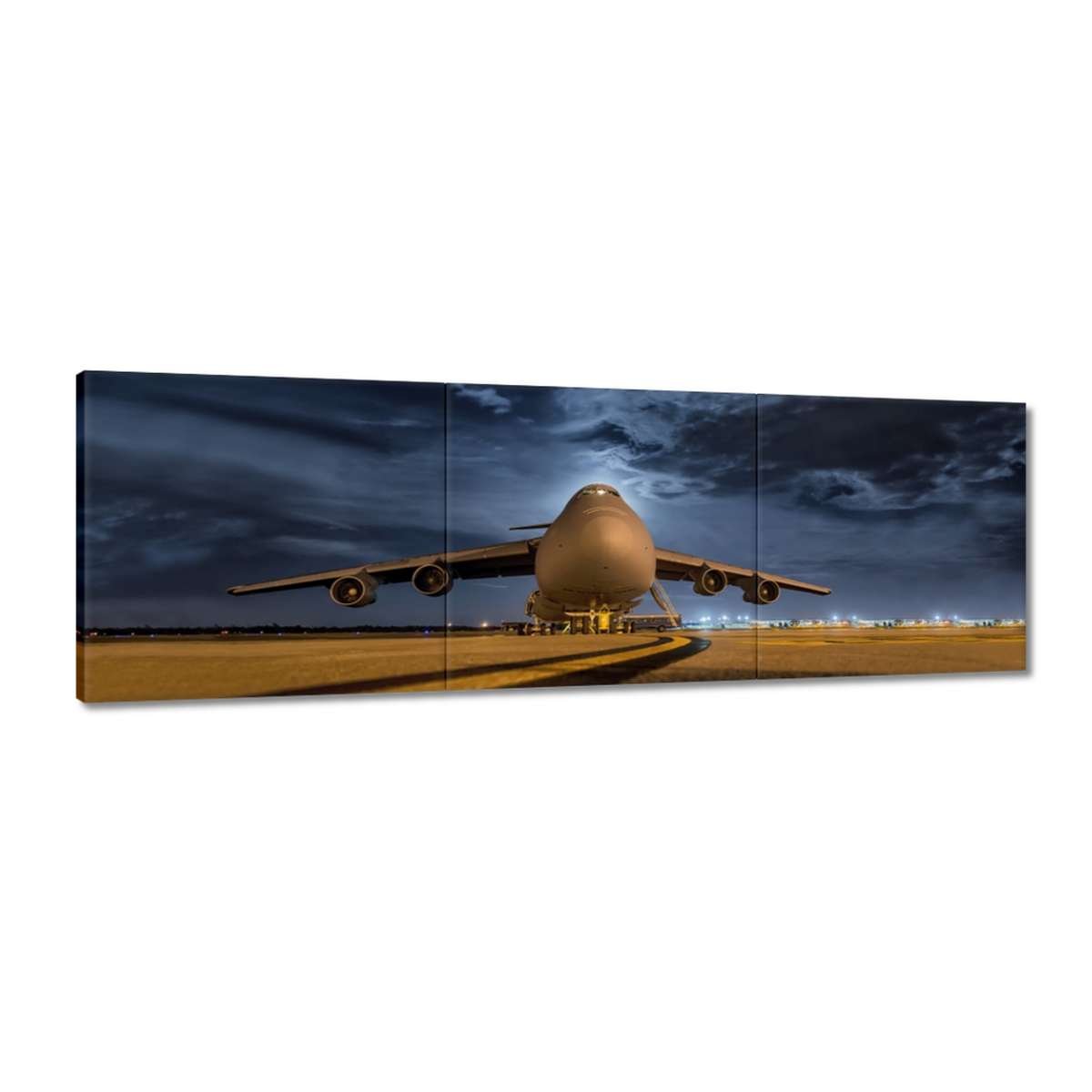 Obraz Wielki samolot Lotnisko, 150x50cm - ZeSmakiem | Sklep EMPIK.COM